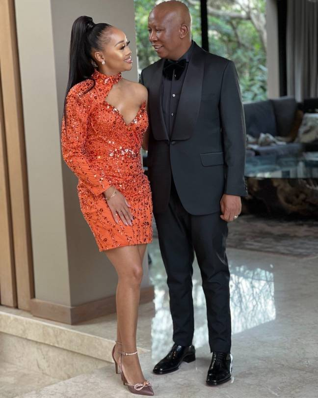 Meet Julius Malema's Beautiful Wife And Children - ZAlebs