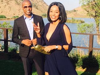 Zalebs - Jimmy Tau, Sizakele Manonga all smiles